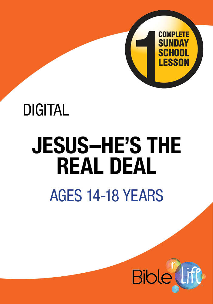 Bible-In-Life High School Jesus—He's the Real Deal! – David C Cook