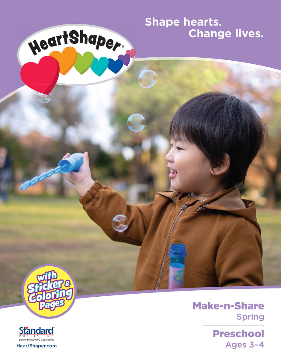 HeartShaper | Preschool Make-n-Share | Spring 2026 – David C Cook