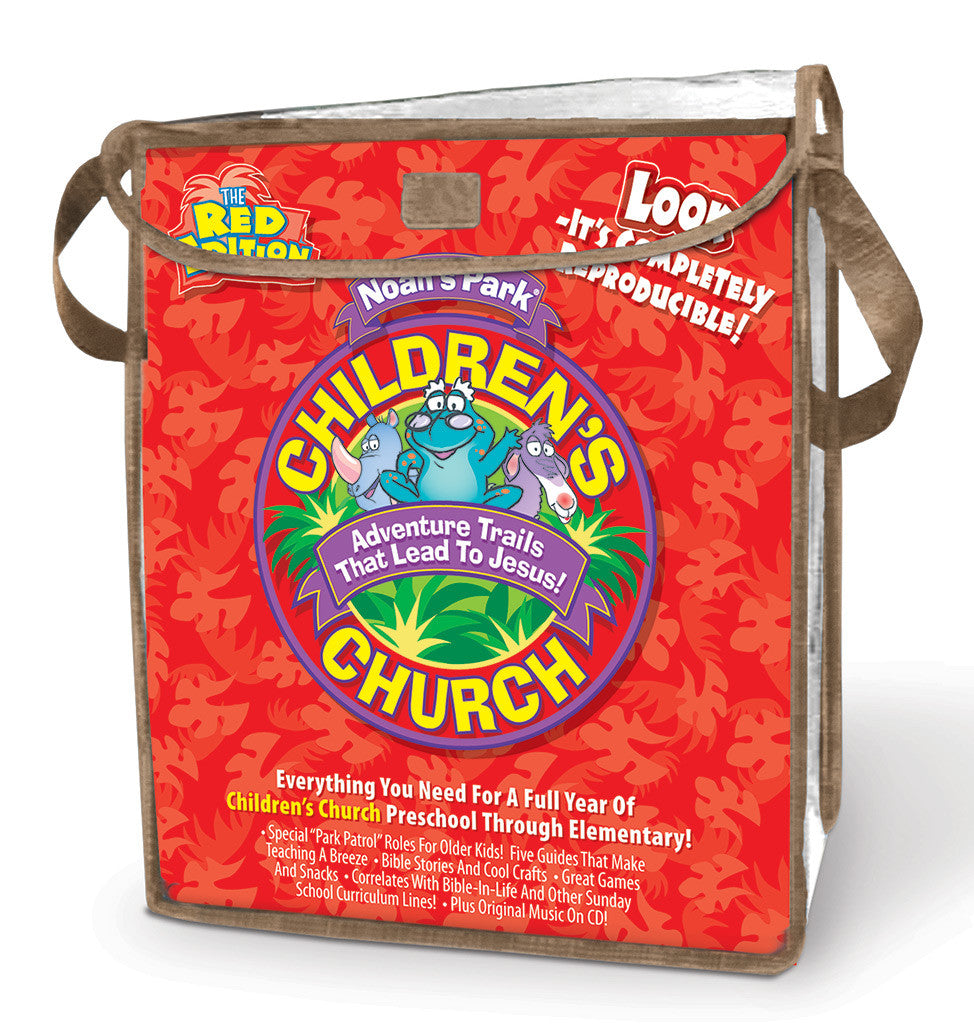 Children's Church Red Edition Kit - 52 Week Sunday School Kit – David C ...